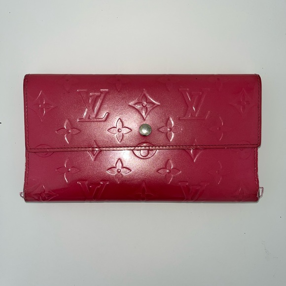 Bags | Authentic Louis Vuitton Hot Pink Wallet | Poshmark